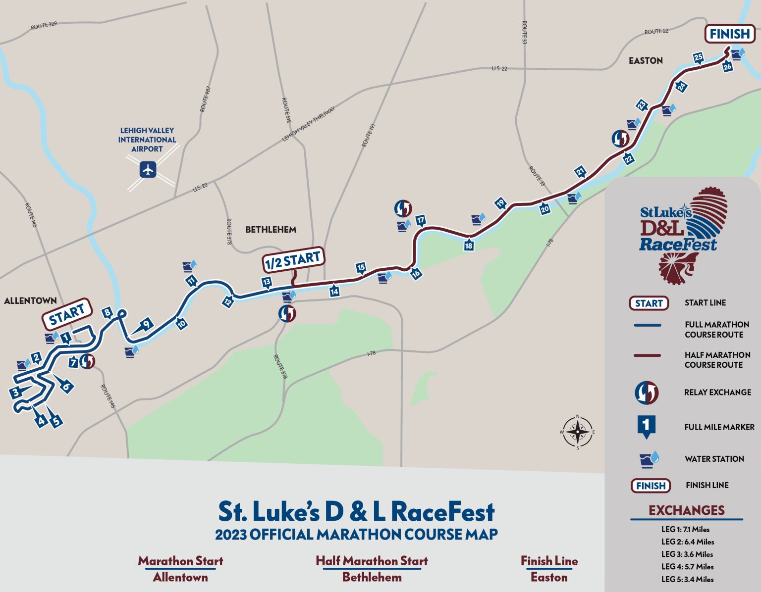 St. Luke's D&L RaceFest - A Great Trail Half Marathon This Fall
